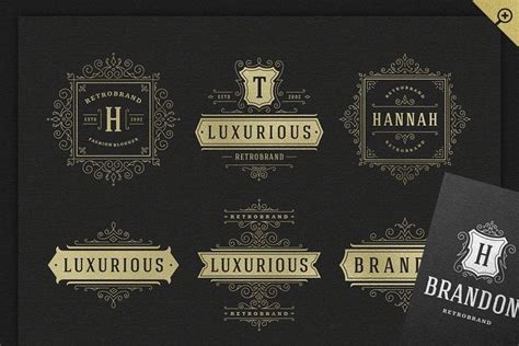1000 Logos And Badges Bundle Badgeslogostemplateslogo Monogram