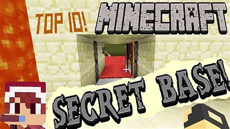 Top Secret Bases In Minecraft Hidden Rooms Secret Doors No Mods
