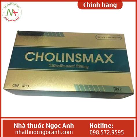 Thu C Cholinsmax Mg Hataphar C Gi Bao Nhi U Mua U
