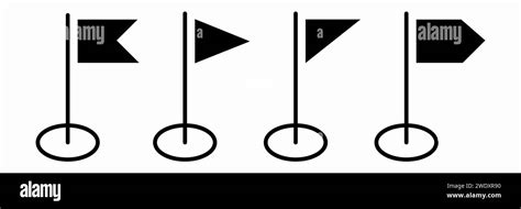 Set Of Location Pin Icons GPS Marker Vector Illustration Stock Vector Image Art Alamy