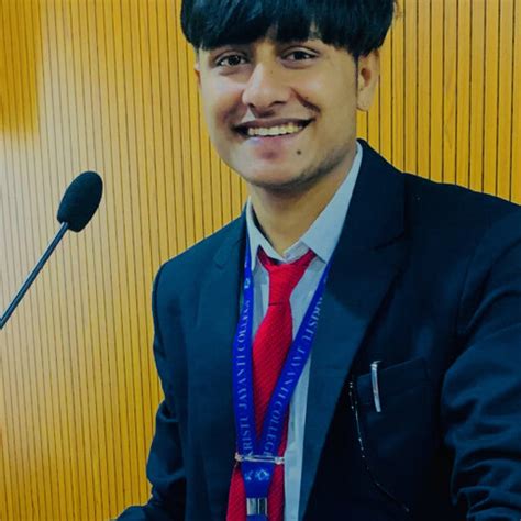 Priyansh Singh Kristu Jayanti College Bengaluru Department Of