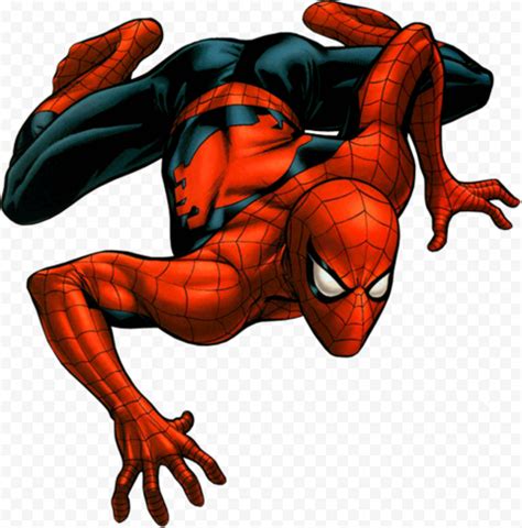 HD Standing Spider Man Cartoon Character PNG Citypng