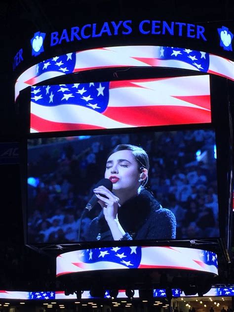Carsonators On Twitter Sofia Carson Sofia Singing The National Anthem