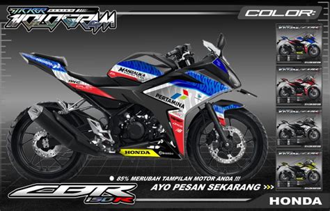 Cbr Sticker Striping Cbr Facelift Stiker Motor Keren Setiker Motor