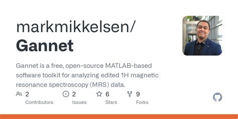 Github Markmikkelsengannet Gannet Is A Free Open Source Matlab