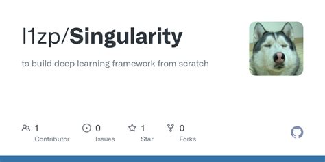 Github L1zpsingularity To Build Deep Learning Framework From Scratch