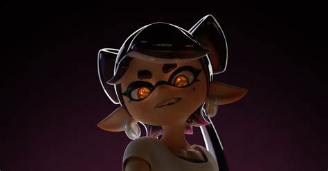 Blender 3d Splatoon Callie Pixiv