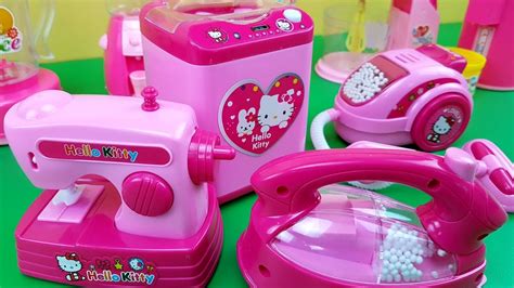 Hello Kitty Mini Household Kitchen Set Toys Play With Miniatures Of