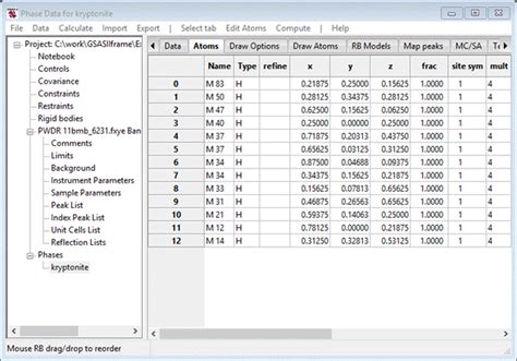 To Proceed One Could Select An Atom And See Its Bondingpattern With