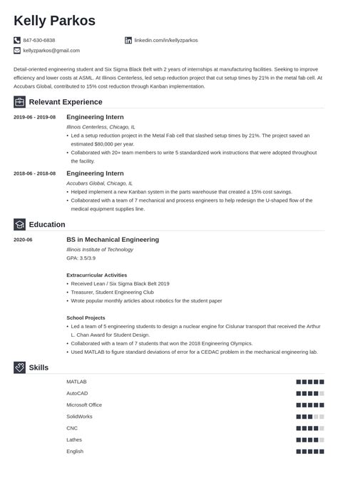 Career Objective Examples Engineering