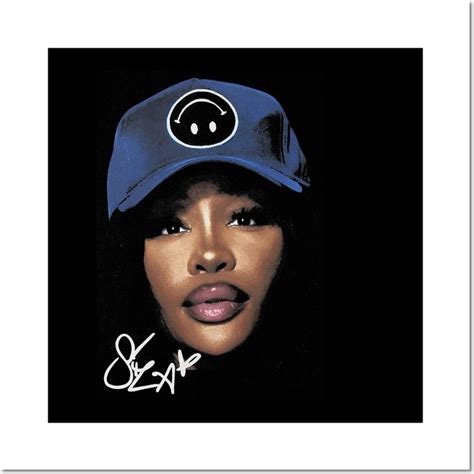 Sza Caps Wall And Art Print In 2025 Visual Branding Art Prints Poster