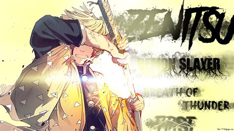 Demon Slayer Zenitsu 16 Hd Wallpaper Download