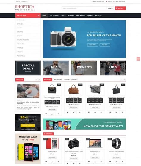 Best Magento Themes For Your ECommerce Store Free Premium