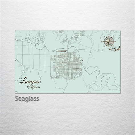 Lompoc California Street Map