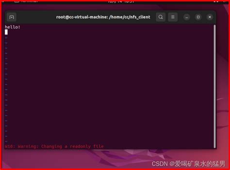 linux嵌入式操作系统 实验二nfs文件系统 实验二 nfs文件系统 一、实验目的 1、熟悉nfs文件系统配置的过程和方法 为嵌入式 csdn博客