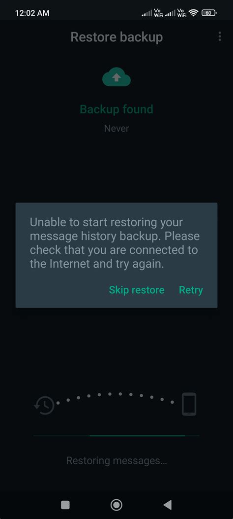 Keeps Coming Everytime I Tried To Restore My Gdrive Backup Rwhatsapp
