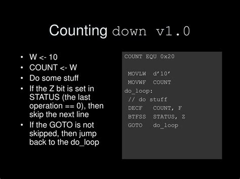 Ppt Microcontroller Programming How To Make Something Almost Do