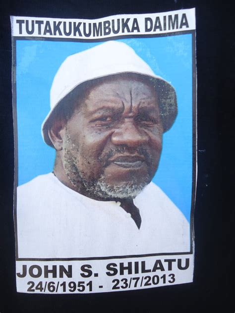 HII HAPA RATIBA YA MAZISHI NA WASIFU RISALA YA MAREHEMU NDG JOHN SHILATU EMMANUEL SHILATU