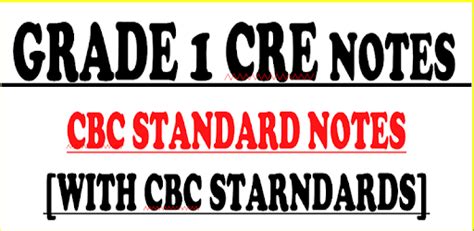 Cre Grade1 Notes Cbc Notes Android App