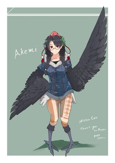 Karasu Tengu Monster Girl Encyclopedia Drawn By Rnd Artist
