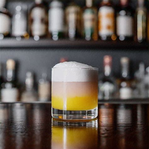 Cloud Nine Original White Cocktail With A Delightful Foam Topping