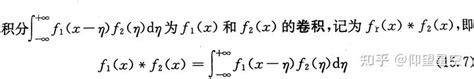 卷积和卷积定理 知乎
