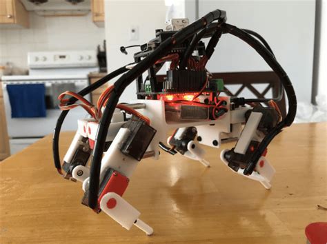 lingkang zhang quadruped robot 9g
