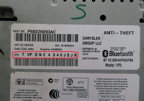 Retrieve Your Jeep Radio Code Online 247