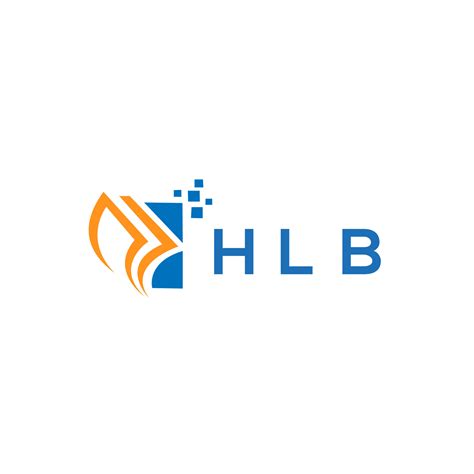 Hlb Credit Repair Accounting Logo Design On White Background Hlb