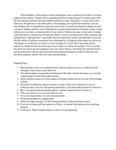 Reading Assignment 1 There Was Specific Format And Reframing Of
