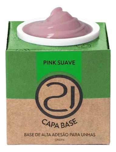 Gel Capa Base Onefix 28g Nails 21 Cor Pink Suave Frete Grátis