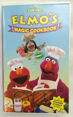 Sesame Street Elmos Magic Cookbook Vhs 2001 19 99 Picclick Ca