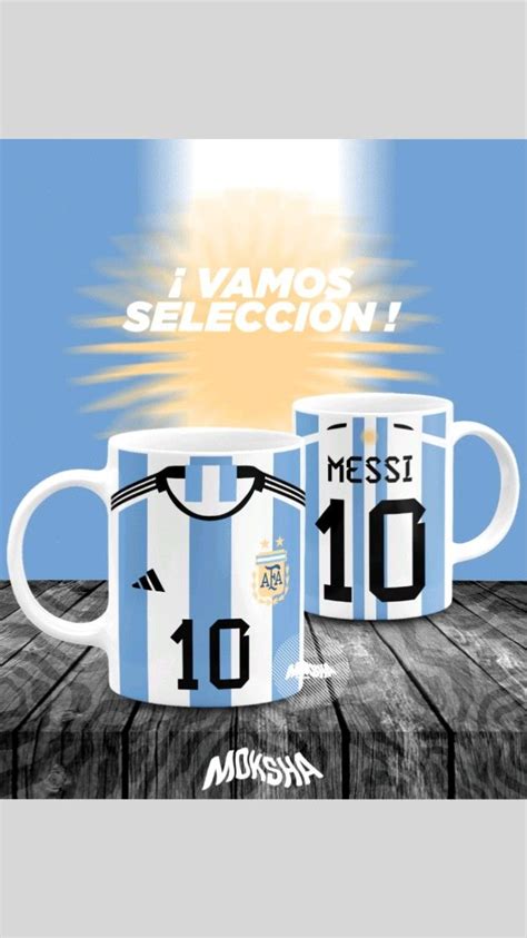 Tazas Sublimadas Cerámica Selección Argentina Mugs