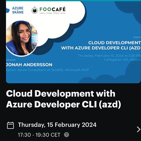 jonah andersson on linkedin azure azd azuredevelopercli developertools