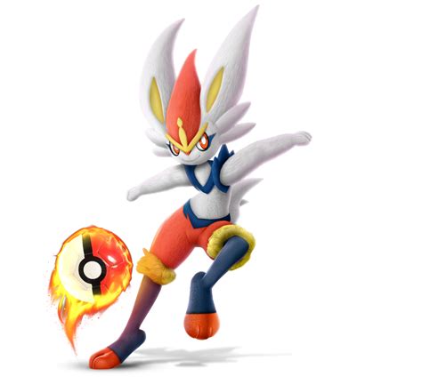 Cinderace Fierce Fire Type Soccer Champion Png