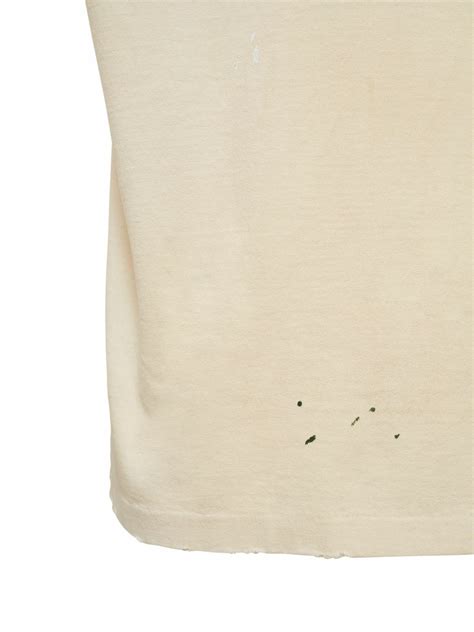 Maison Margiela Solid Cotton Jersey T Shirt Maison Margiela