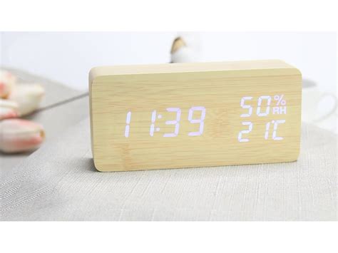 electronic alarm clock thermometer hygrometer usb categories house