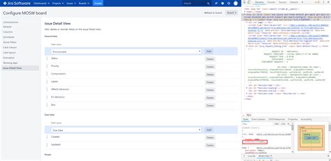 Scrollbar Is Missing At Kanbanscrum Board Configuration Page And