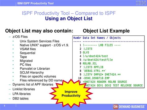 Ppt Ibm Ispf Productivity Tool For Z Os V 5 9 More Than Just Ispf
