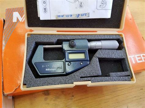 Mitutoyo Digimatic Outside Micrometer Jandj Auctioneers Llc