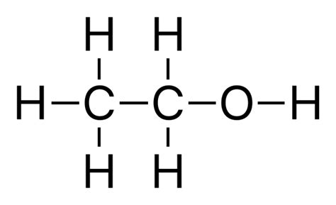 Ethanol Condensed Structural Formula