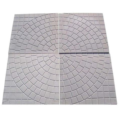 Forma Para Piso Bloquete Quadrada Trabalhada Lisa X X Gme Formas MadeiraMadeira