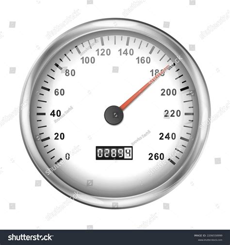 Speedometer Vector Graphic
