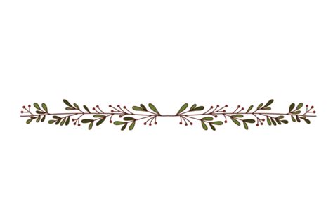 Festive Leaf Divider Graphic By Easypeasy Svgs · Creative Fabrica