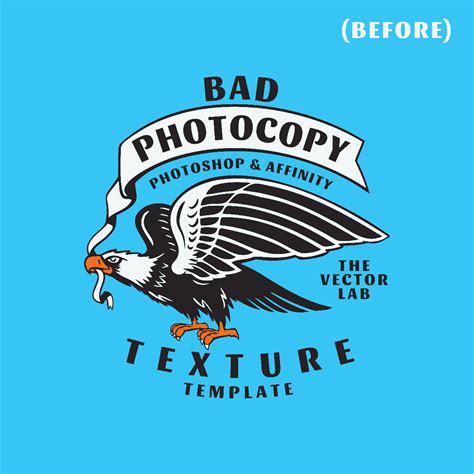 Bad Photocopy Texture Template Thevectorlab