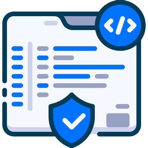 Coding Generic Blue Icon