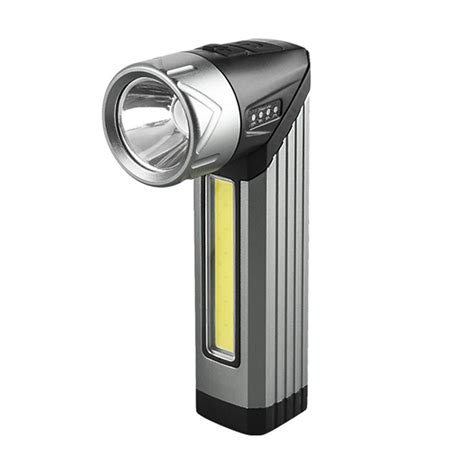 Linterna Led Cob Con Cabezal Giratorio De 90 ° Foco De Wdftyju Mano