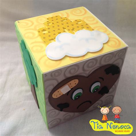 Cubo Evangelístico 21x21 Tia Nenoca Elo7