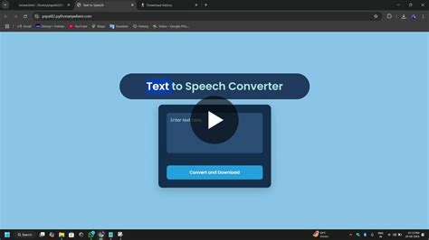 Django Webdevelopment Texttospeech Python Internship Learning Parth Patil