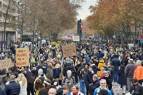 Grève du 5 décembre 100 000 manifestants à Toulouse selon les